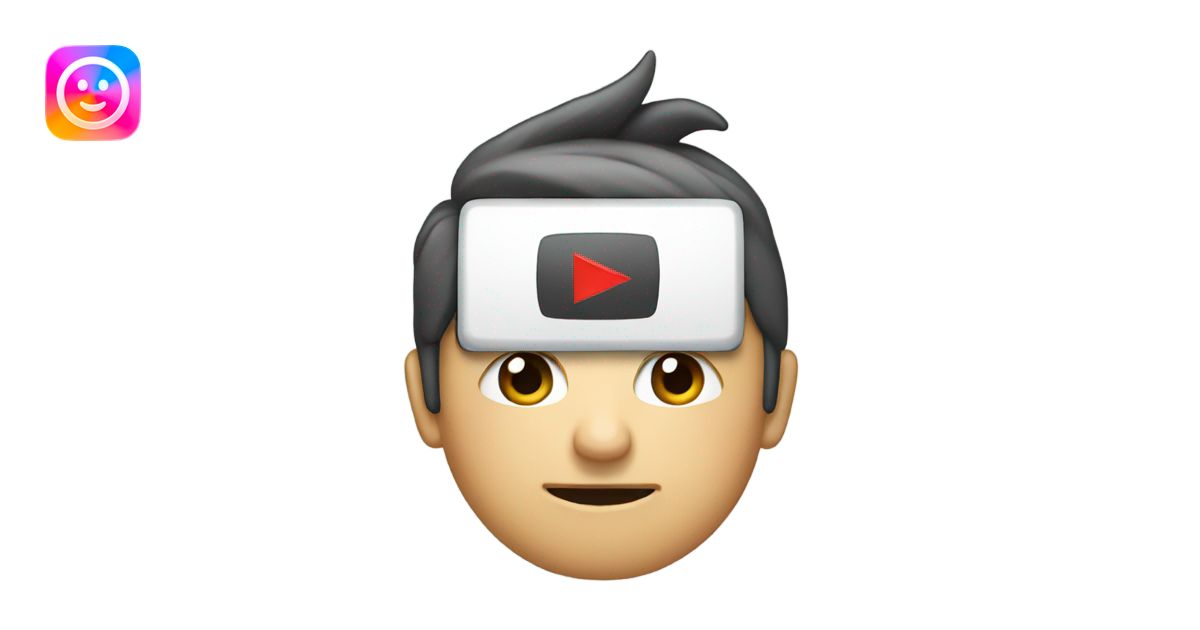 The YouTube logo emoji | AI Emoji Generator