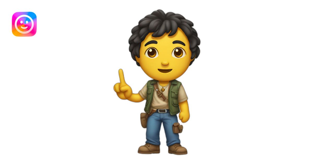 Kobeni Holding peace sign emoji | AI Emoji Generator
