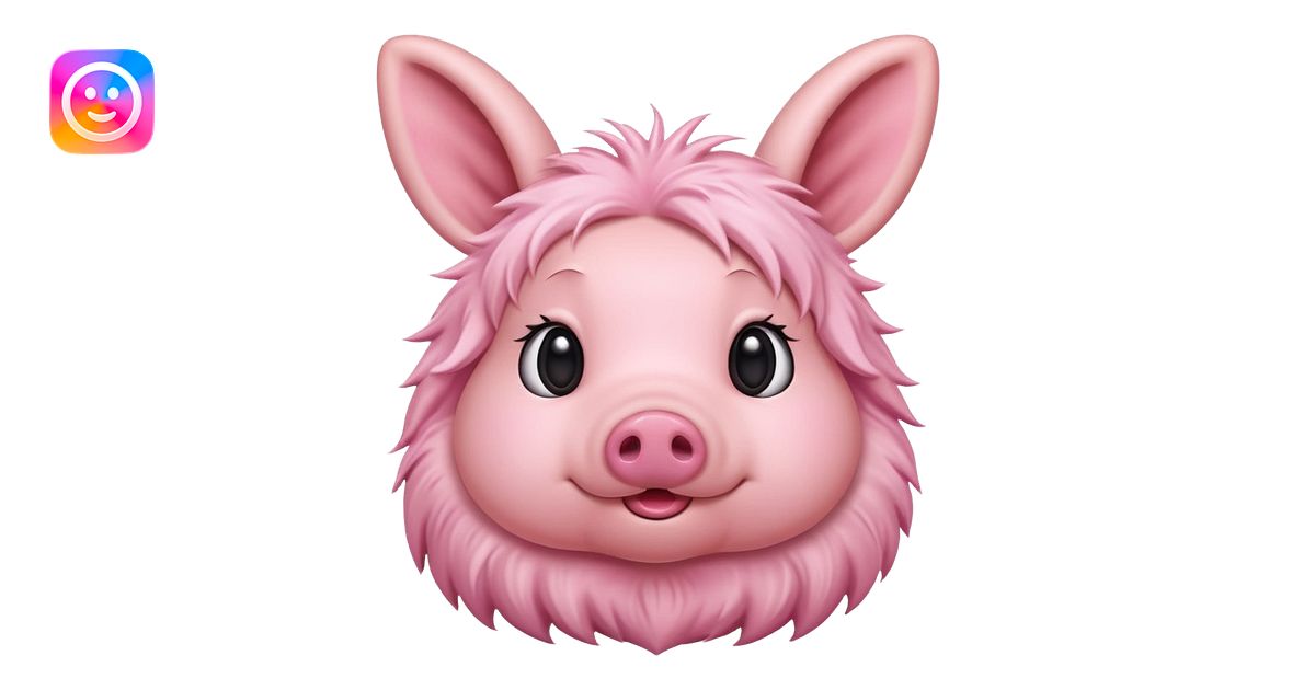Can you do a mix of a bunny and a pig emoji | AI Emoji Generator