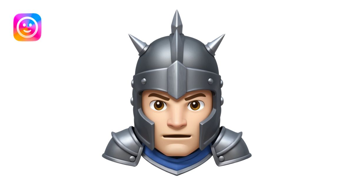 The Mega Knight From Clash Royale emoji | AI Emoji Generator