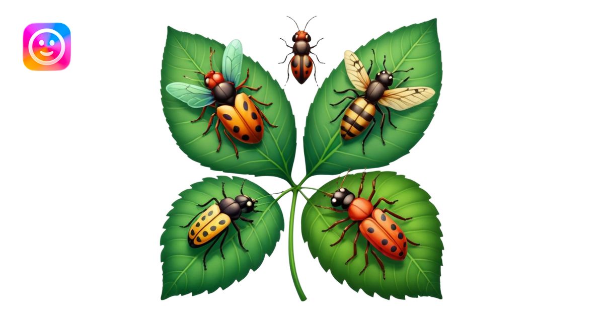 bunch of insects emoji | AI Emoji Generator