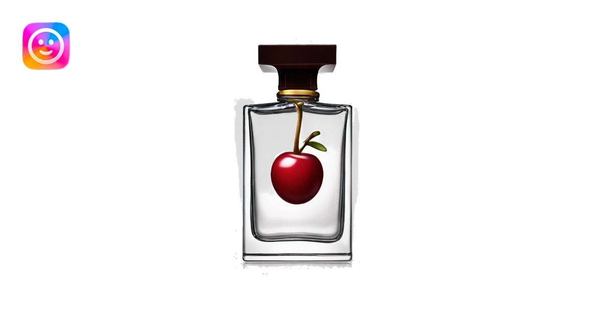Iconic tom ford square Perfume bottle lost cherry emoji | AI Emoji ...