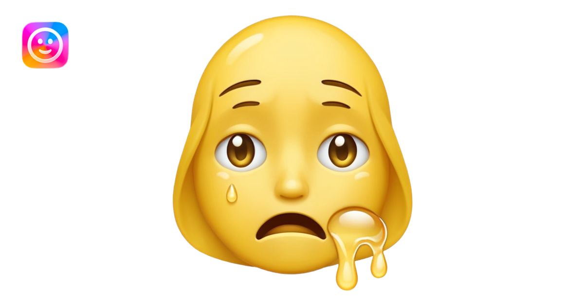 Cry iphone emoji emoji | AI Emoji Generator