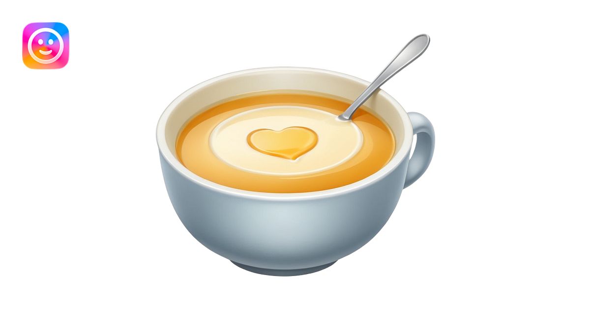 Broth, milk. emoji | AI Emoji Generator