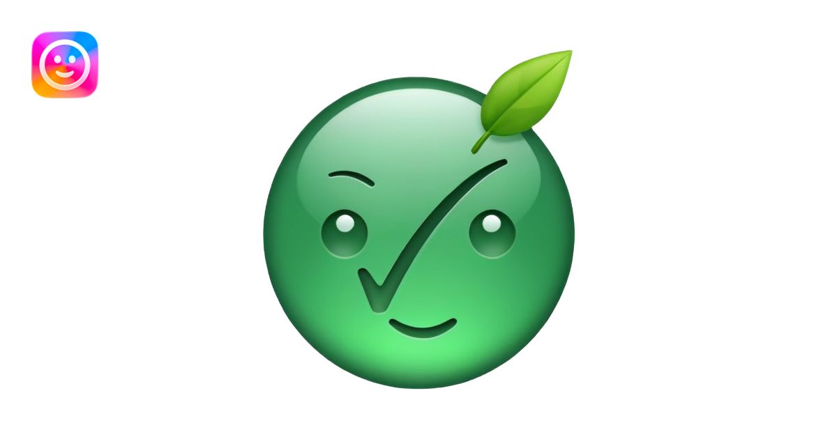 The symbol of a check ️ emoji | AI Emoji Generator