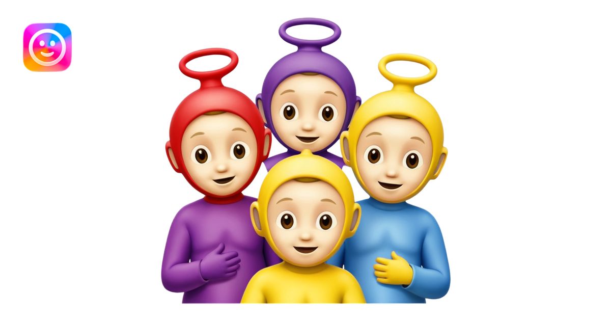 teletubbies emoji | AI Emoji Generator