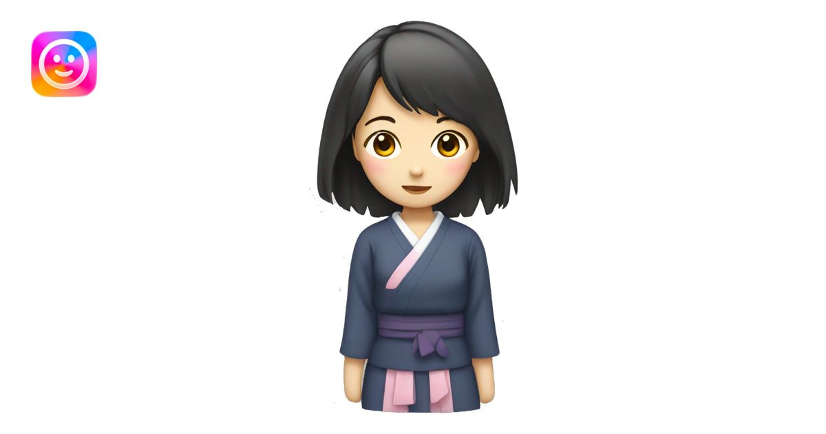 japanese girl emoji | AI Emoji Generator