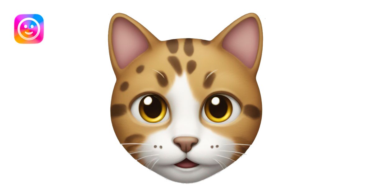 Cat with spots emoji | AI Emoji Generator