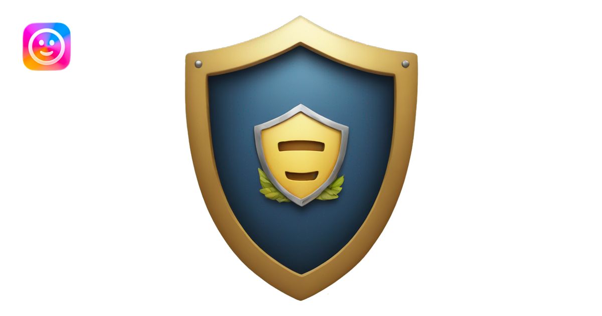 insurance shield emoji | AI Emoji Generator