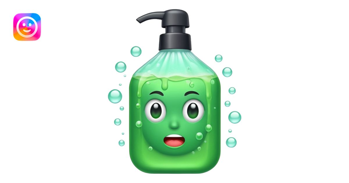 toxic shampoo emoji | AI Emoji Generator
