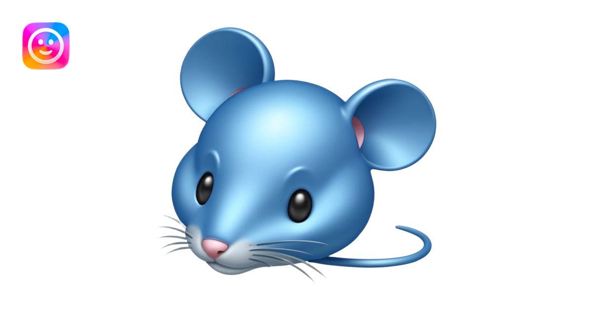 Blue mouse cursor emoji | AI Emoji Generator