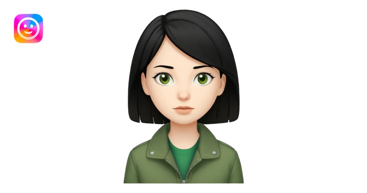 Daria the heroin from the MTV cartoon emoji | AI Emoji Generator