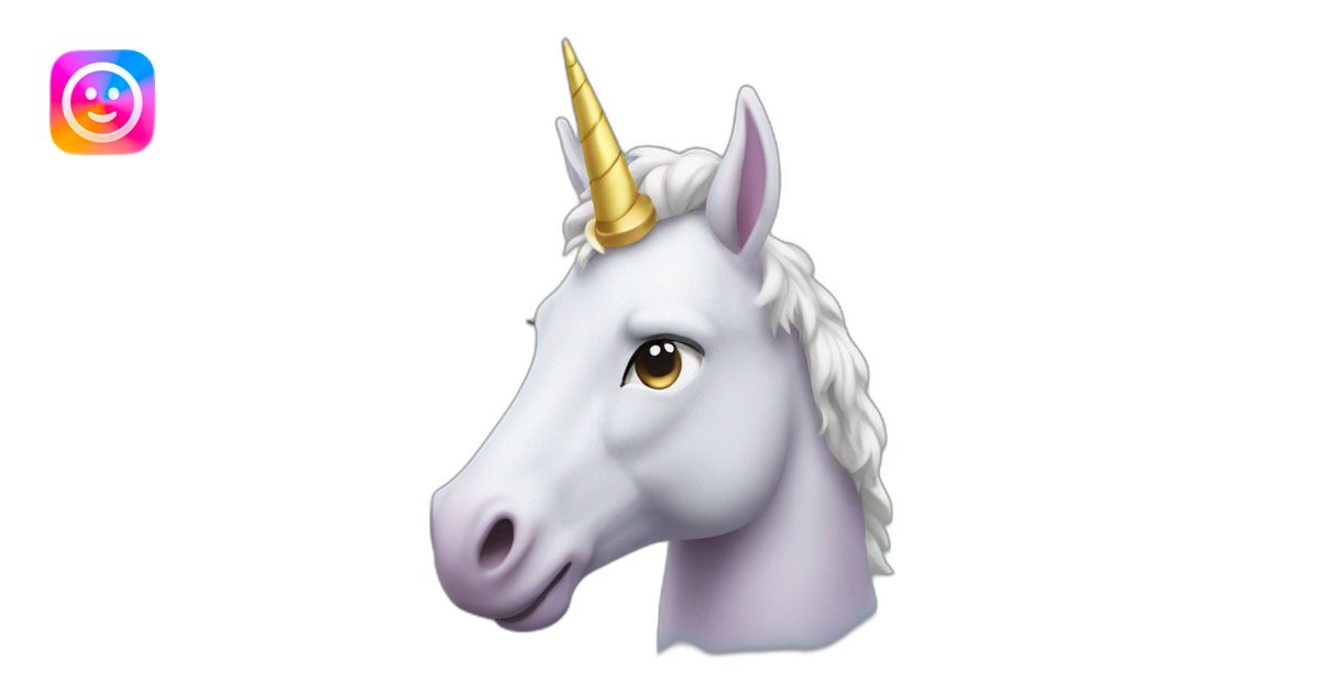 licorne qui pete des paillette emoji | AI Emoji Generator