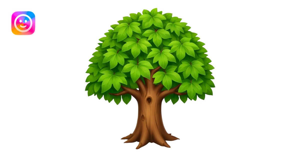 beautiful tree emoji | AI Emoji Generator