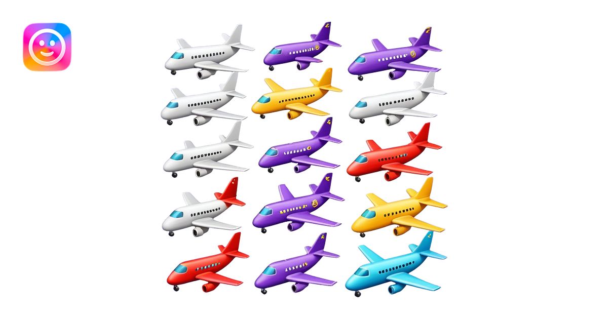 Twitch channel emojis for an aviation themed discord emoji | AI Emoji ...