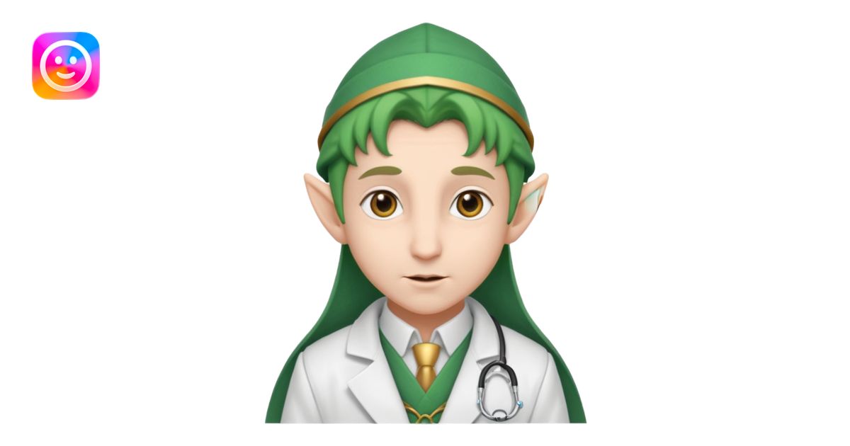 Elf Doctor emoji | AI Emoji Generator