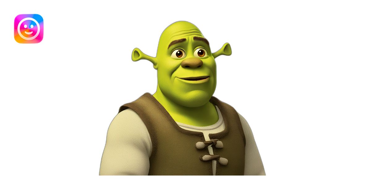 shrek being confused emoji | AI Emoji Generator