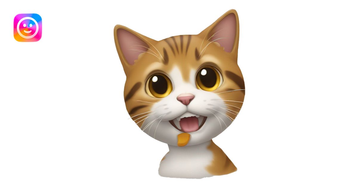 Chat qui se moque en pointant du doigt emoji | AI Emoji Generator