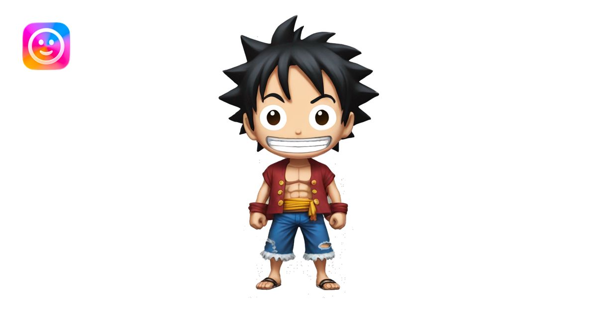 Luffy Gear V emoji | AI Emoji Generator