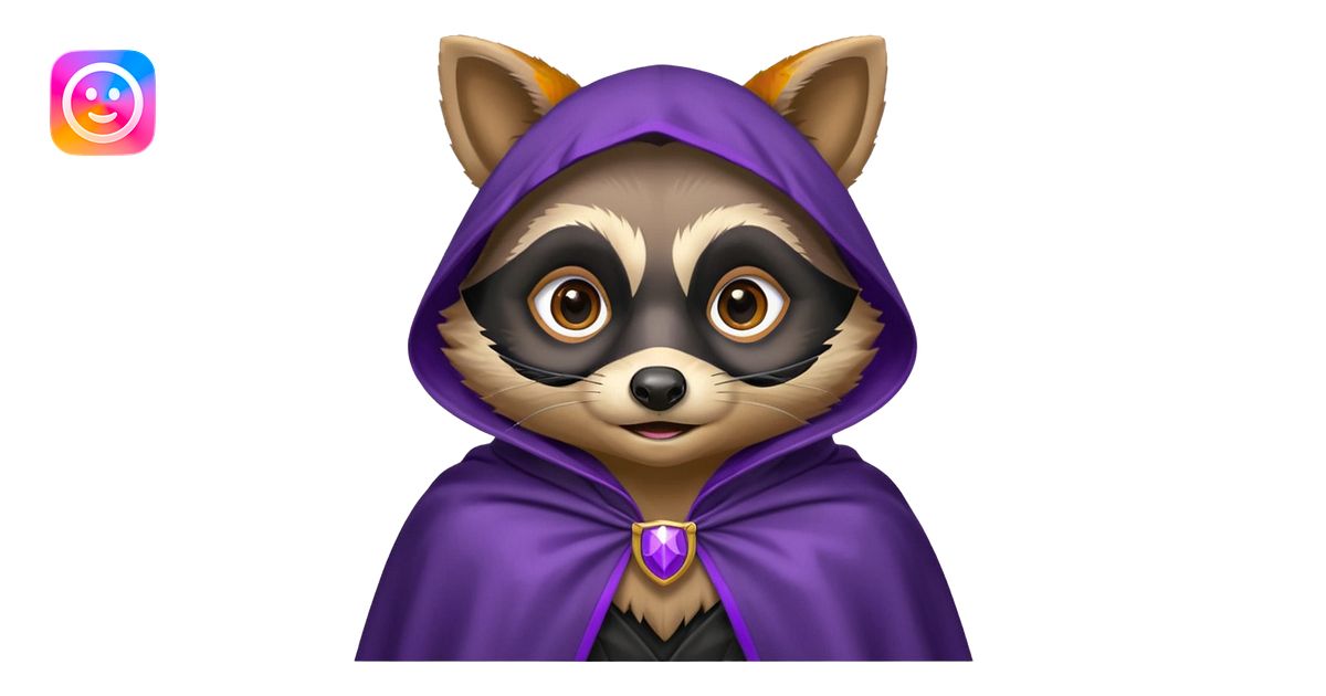 . l'expression du visage du raton est ultra surpris "shock" alors ce ...