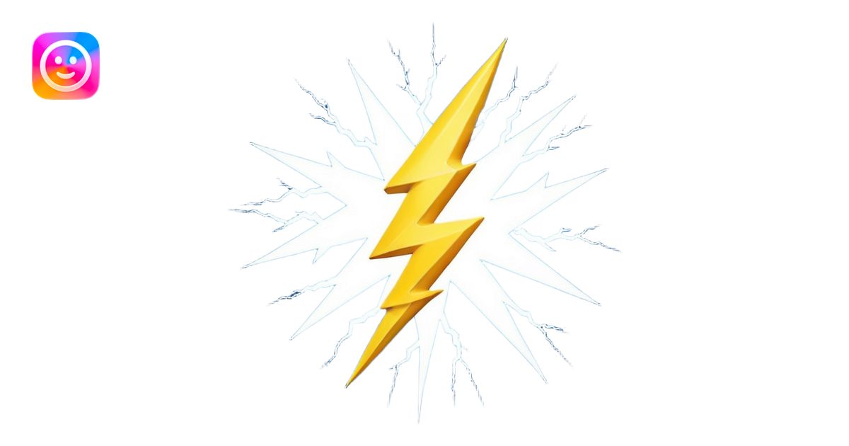 lightning emoji | AI Emoji Generator