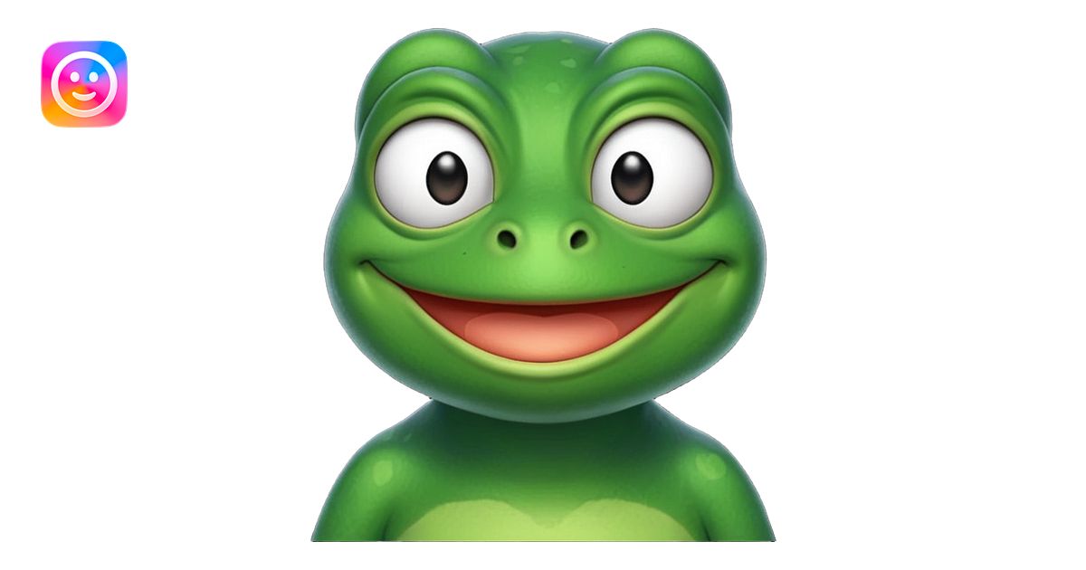 meme/pepe-the-frog original emoji | AI Emoji Generator