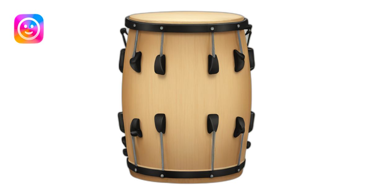 Cajon drum emoji | AI Emoji Generator