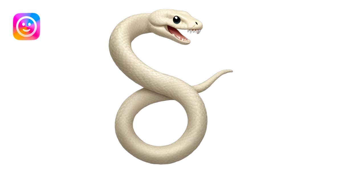 ouroboros snake eating its own tail emoji | AI Emoji Generator