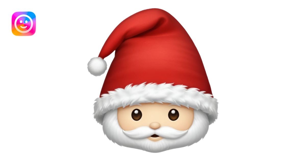 santa hat emoji | AI Emoji Generator