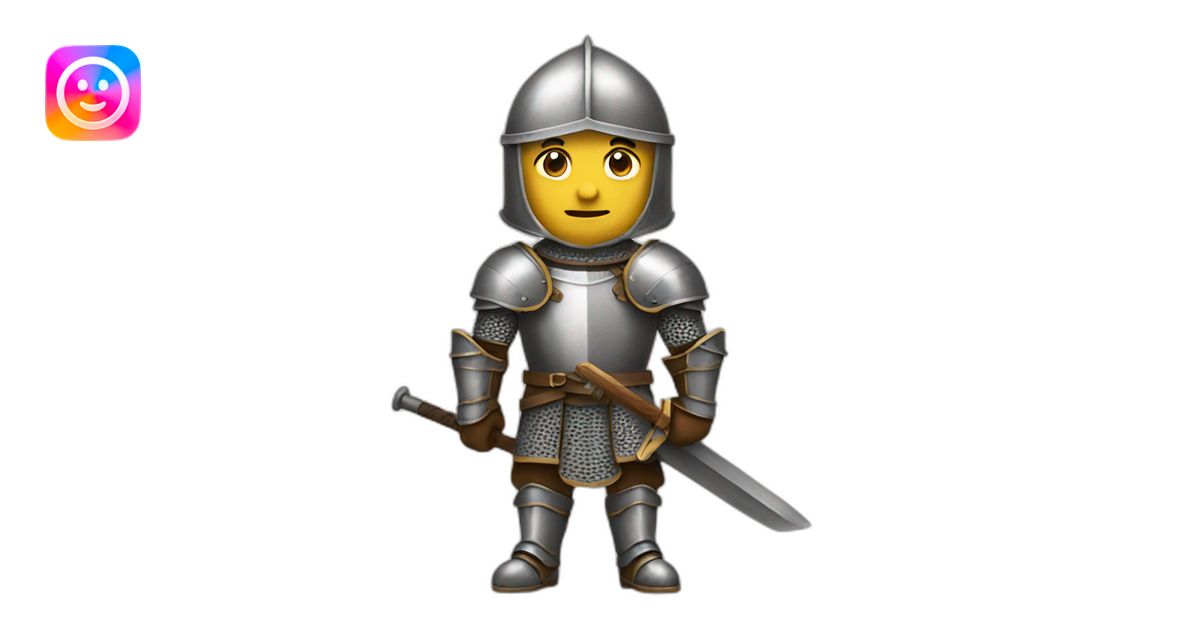 Knight emoji | AI Emoji Generator