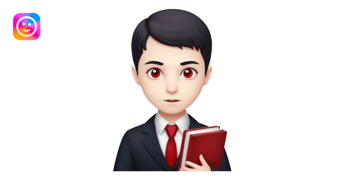 { "type": "human", "look": "young vampire student, tidy uniform, tie ...
