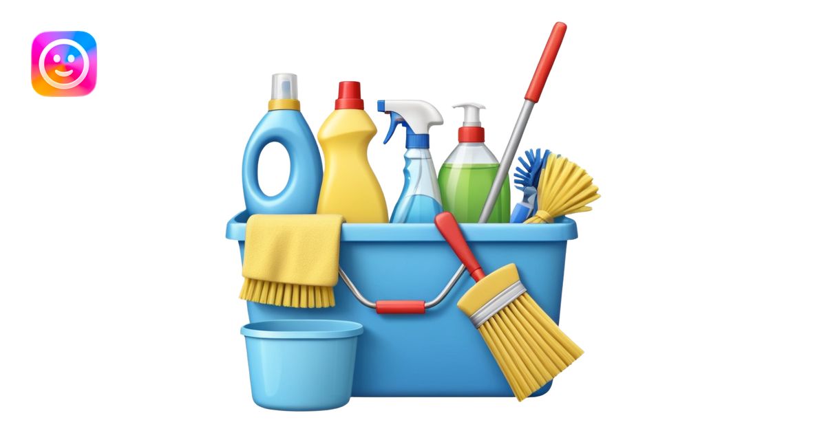 Cleaning emoji | AI Emoji Generator