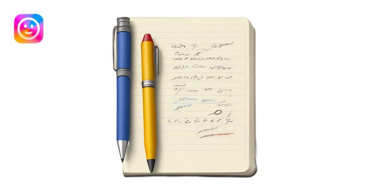grammar and writing emoji | AI Emoji Generator
