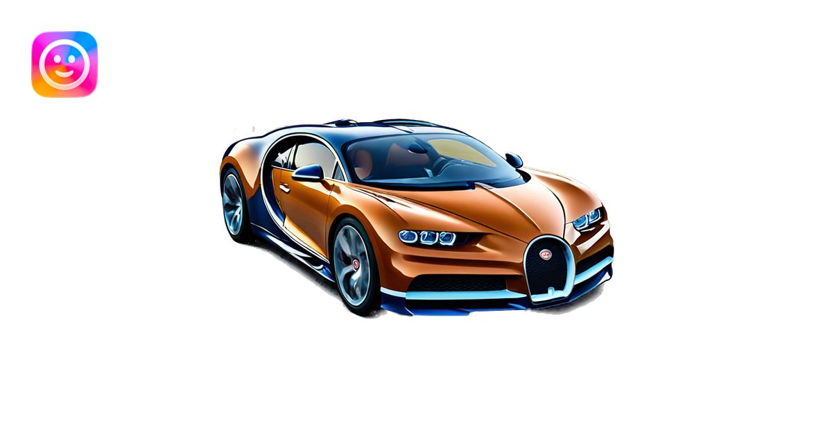 Bugatti Chiron emoji | AI Emoji Generator