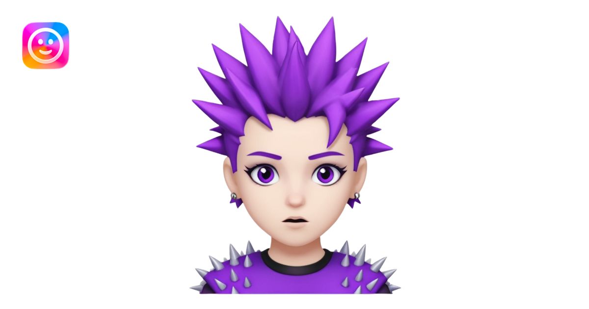 Valorant character clove emoji | AI Emoji Generator