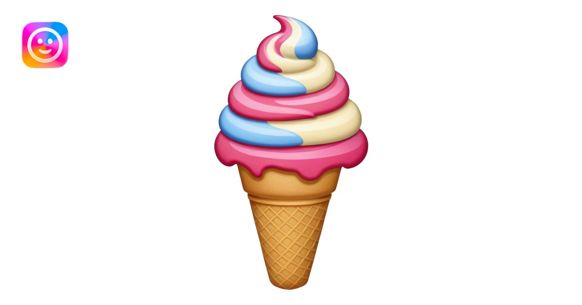 Ice Cream emoji | AI Emoji Generator