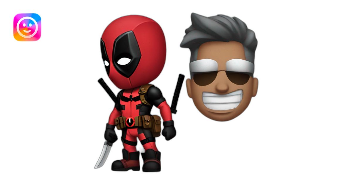 Deadpool emoji | AI Emoji Generator