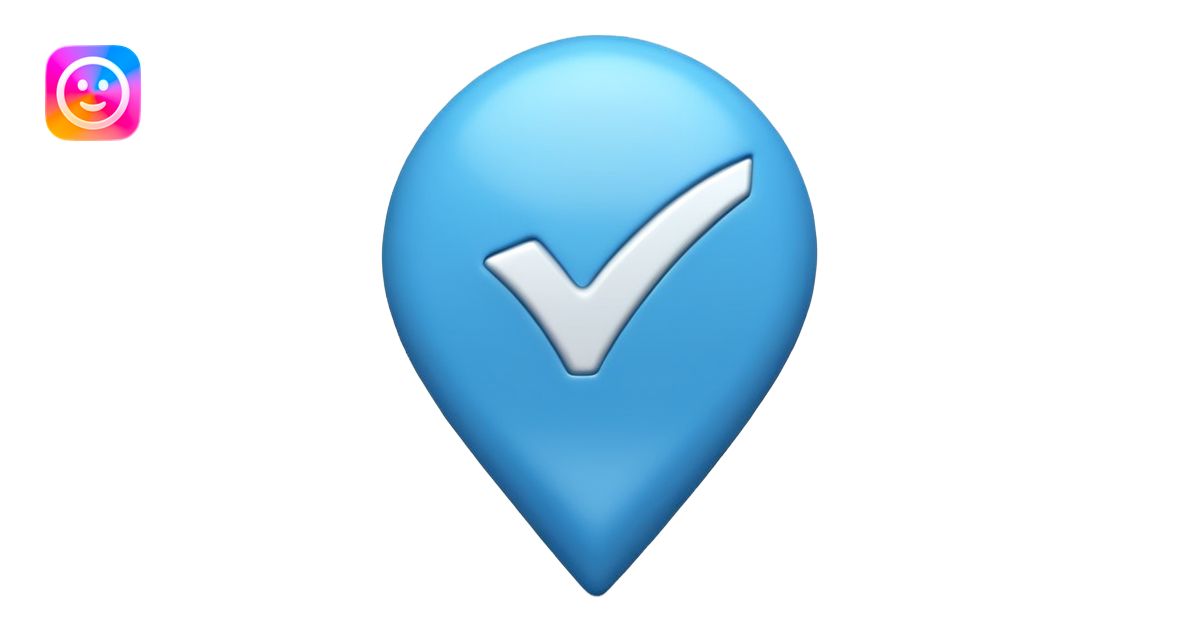 Create a verify blue tick emoji add to g keyboard emoji | AI Emoji ...