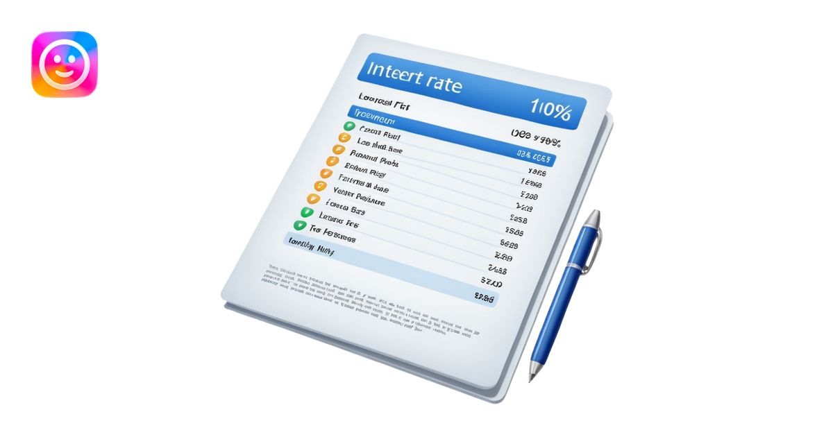 Interest rate declaration emoji | AI Emoji Generator