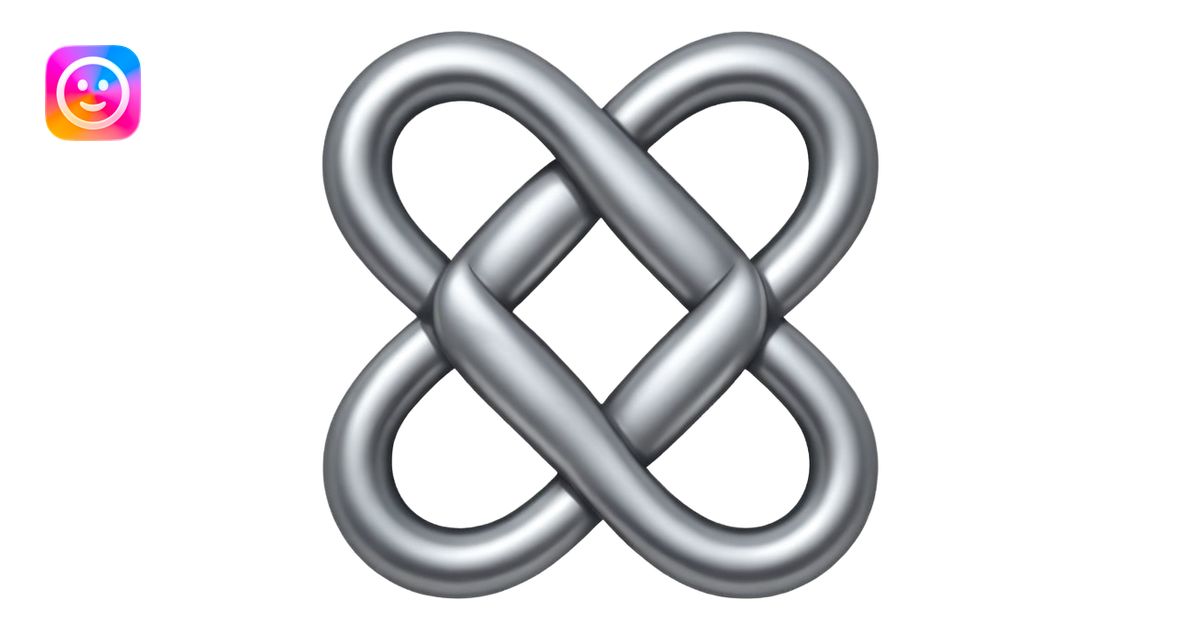 cute infinity emoji emoji | AI Emoji Generator