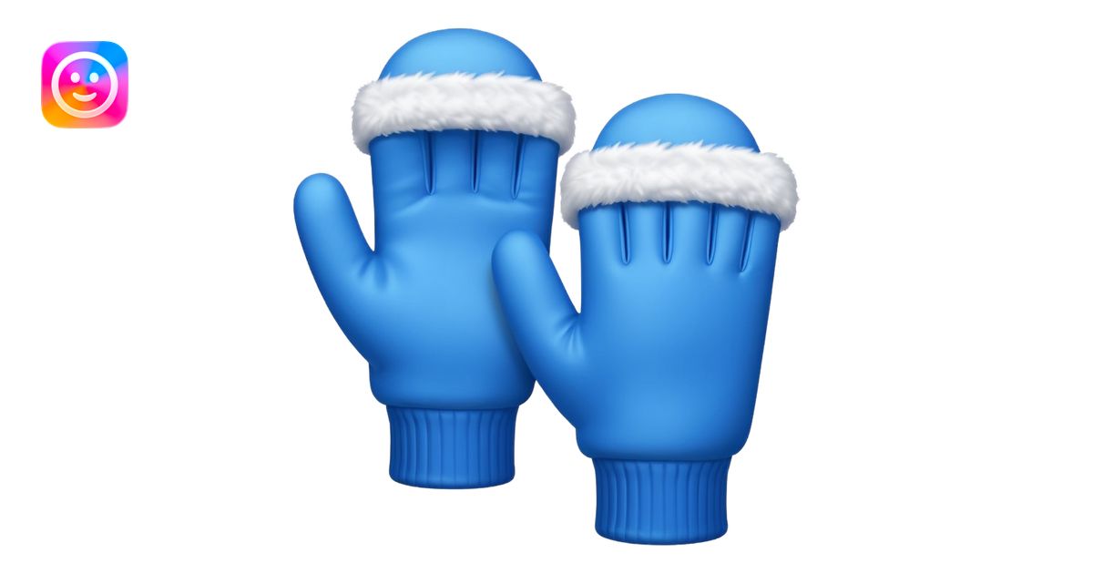 snow gloves emoji | AI Emoji Generator