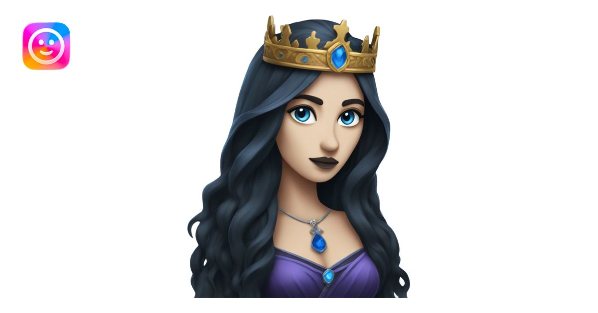 hades as a girl emoji | AI Emoji Generator