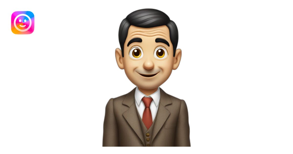 Mr.bean as kid emoji | AI Emoji Generator