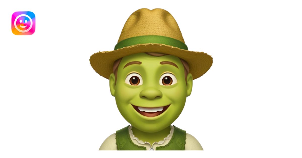 Shrek Yodeling emoji | AI Emoji Generator