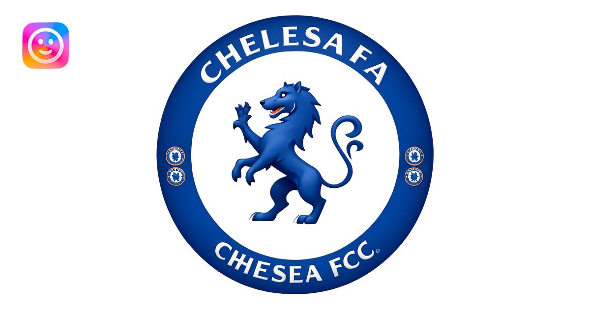 Chelsea Fc logo emoji | AI Emoji Generator