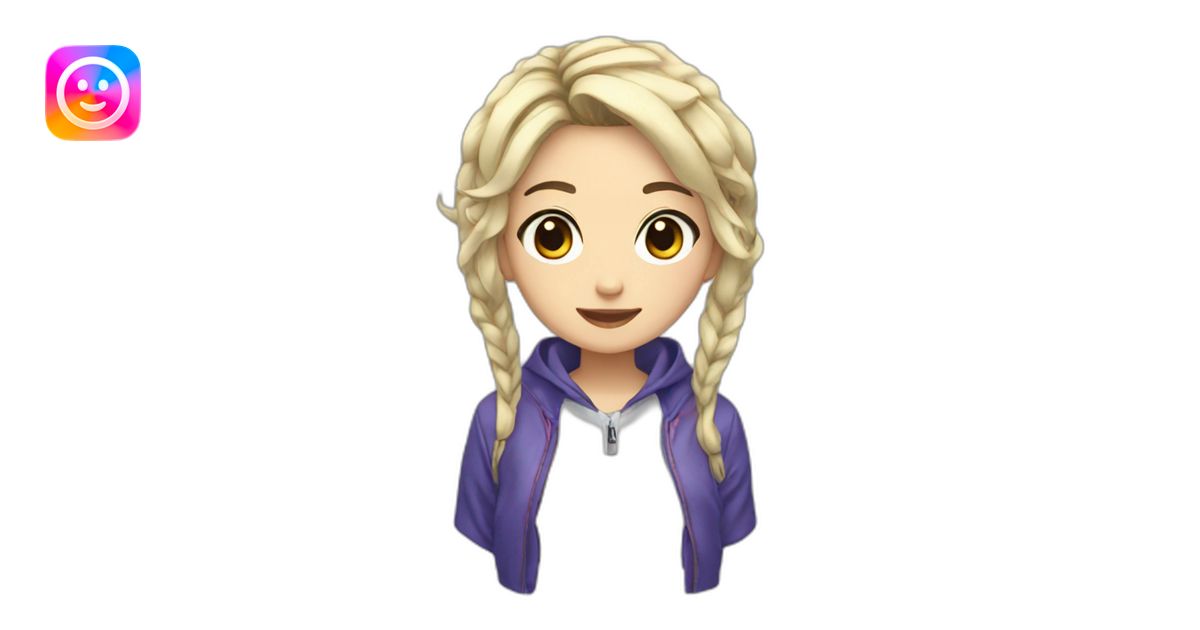 Chika Fujiwara emoji | AI Emoji Generator