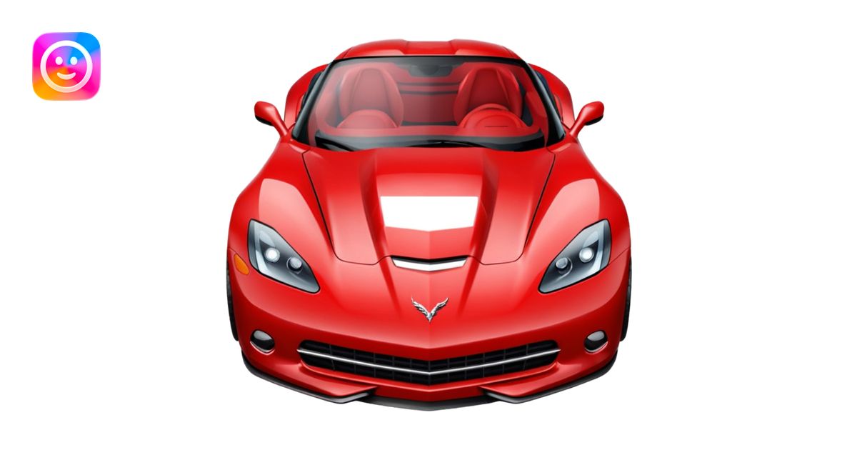 corvette emoji | AI Emoji Generator