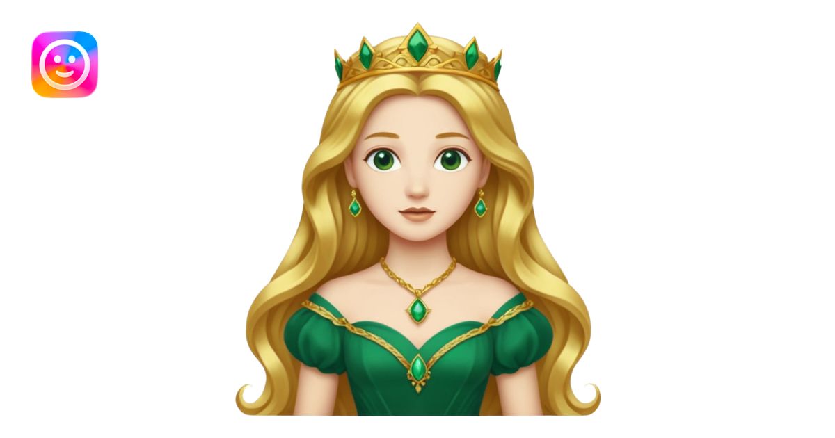 Princess Ozma from The Land of Oz emoji | AI Emoji Generator