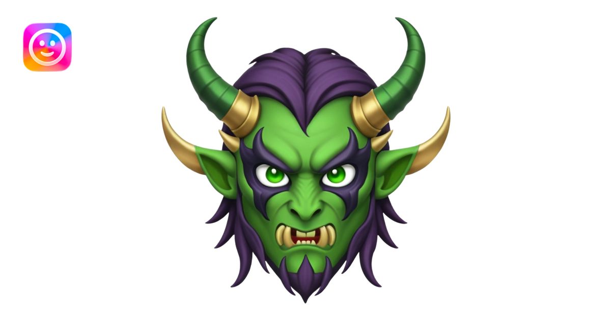 illidan stormrage emjoi for discord emoji | AI Emoji Generator