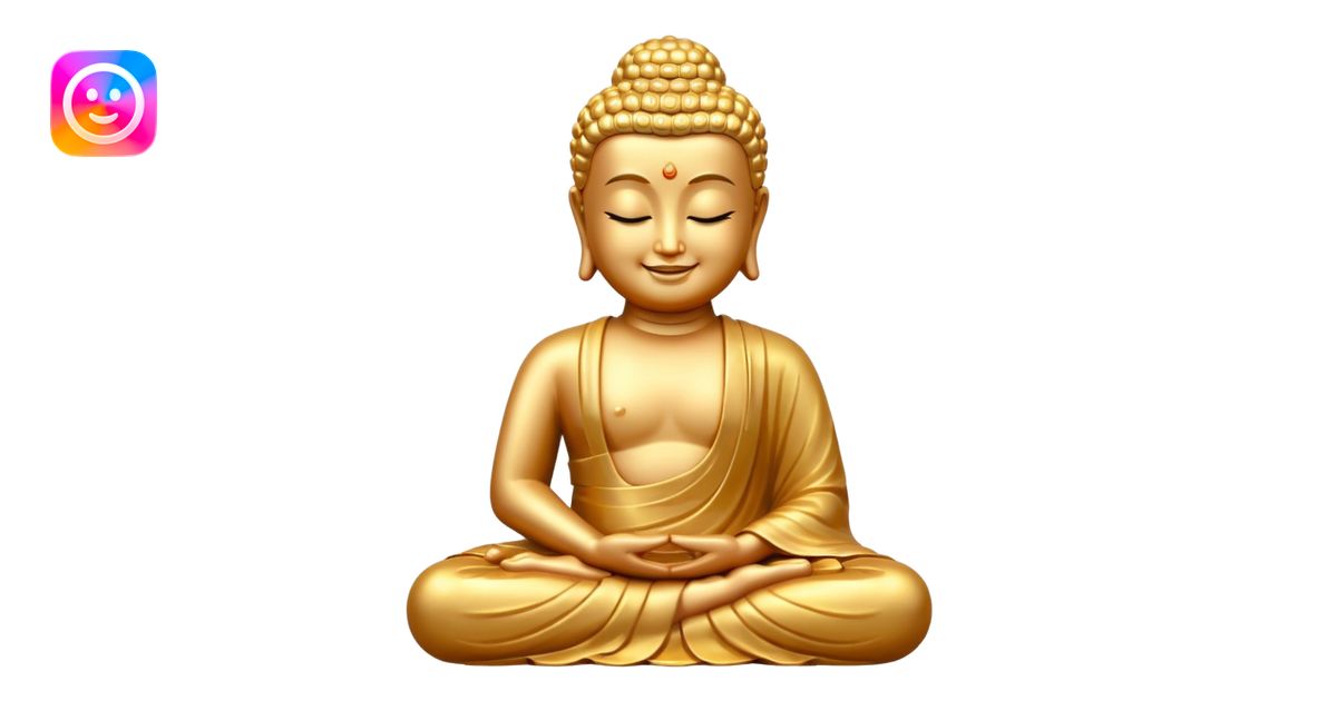 buddha emoji emoji | AI Emoji Generator